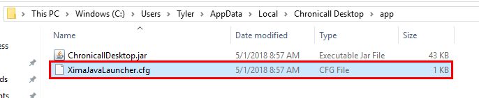 Chronicall Desktop Java Heap Error – Xima Software Support Portal