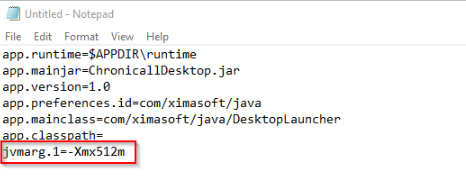 Chronicall Desktop Java Heap Error – Xima Software Support Portal