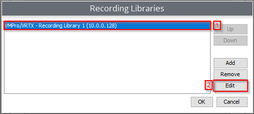 Recording Pool Migration (Legacy) – Xima Software Support Portal