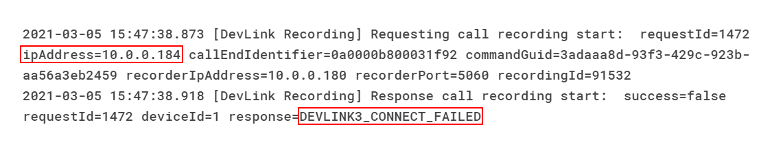 Troubleshooting Active Recording – Xima Software Support Portal